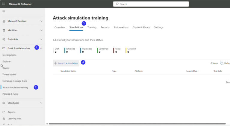 Implement and Configure Attack Simulation in Microsoft Defender ...